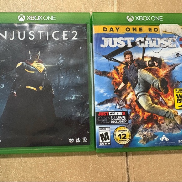 Video Games & Consoles | Injustice 2 And Just Cause 3 Day One Edition ...